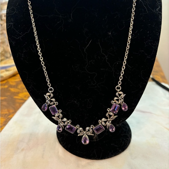 Nicky Butler | Jewelry | Nicky Butler Sterling Silver And Amethyst Bow ...